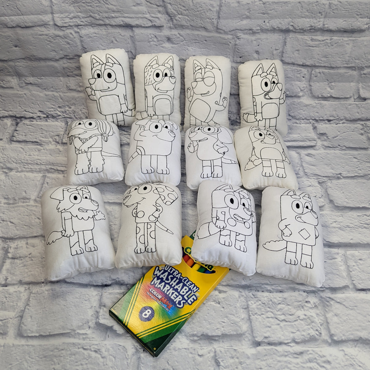 Reusable Coloring Doodle Dolls – Leluna Star