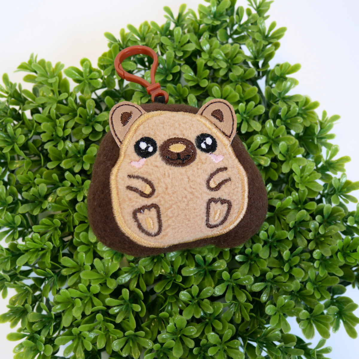 Hedgehog Bag Buddy Plush Keychain – Leluna Star