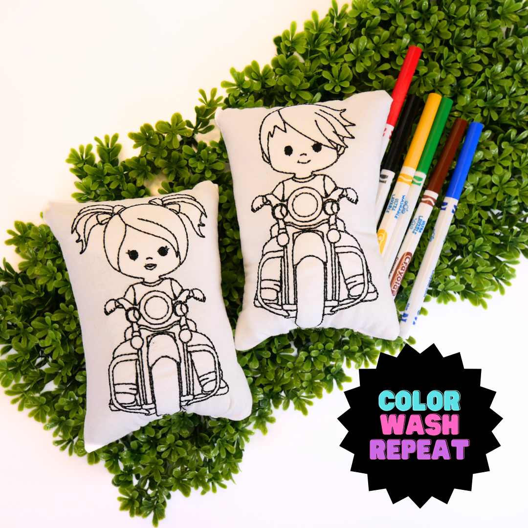 Motorcycle Doodle Dolls – Leluna Star