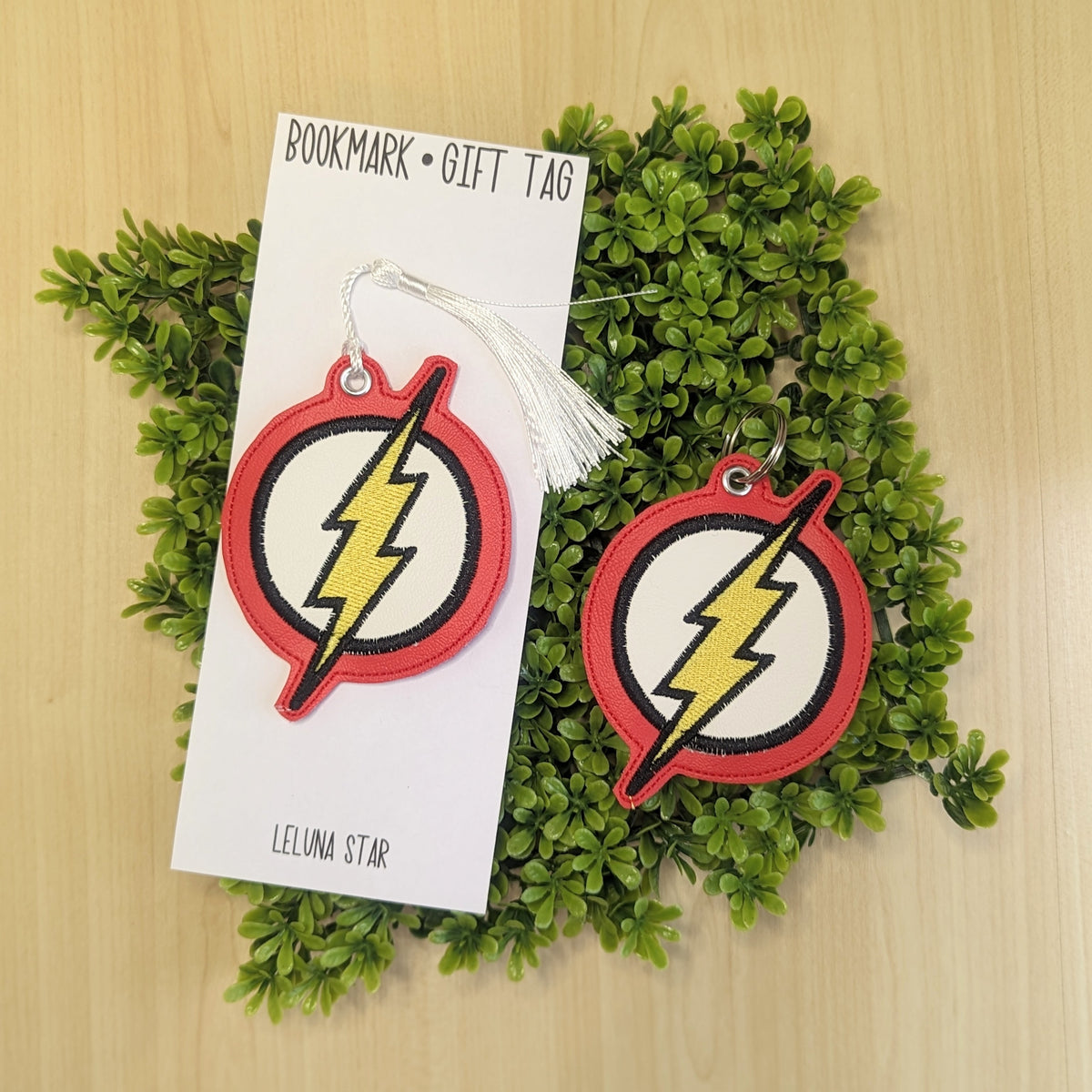 Lightning Bookmark and Bag Tag – Leluna Star