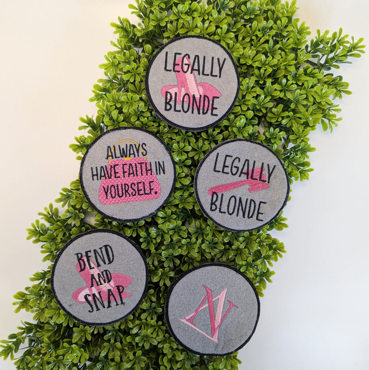Legally Blonde Inspired Patches – Leluna Star