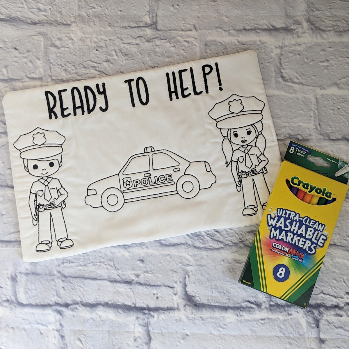 Activity Mat - Police – Leluna Star