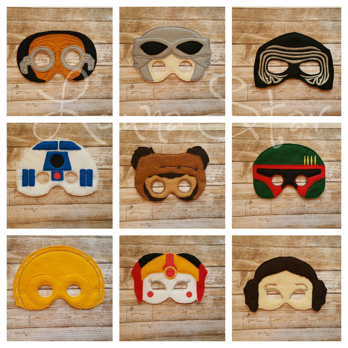 Out of this World Masks – Leluna Star